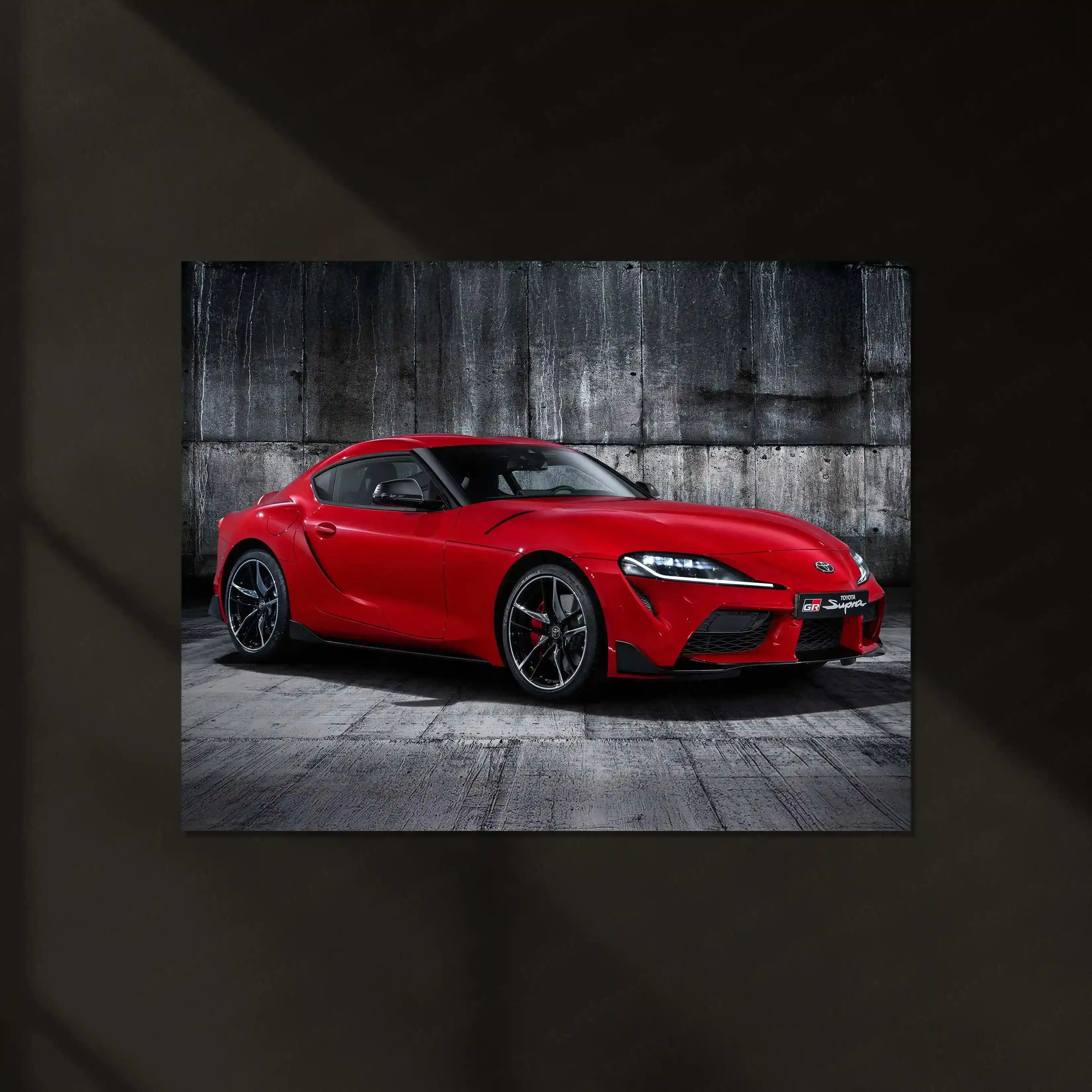 LED | 🔥 Toyota Supra Neon LED Metal Poster | JDM Legend Wall Art | Tur ...