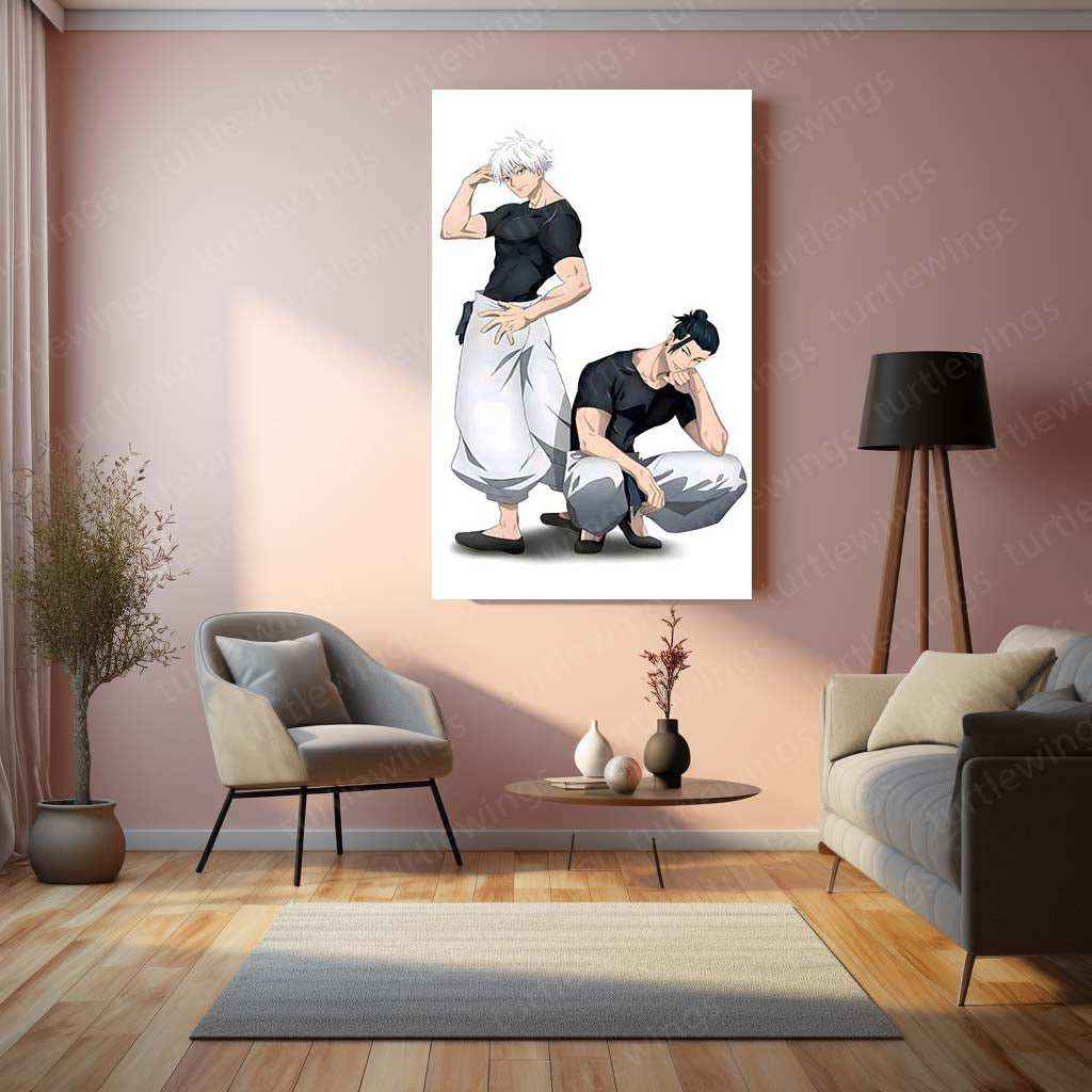 Satoru Gojo & Suguru Geto – Jujutsu Kaisen Metal Poster - TURTLEWINGS