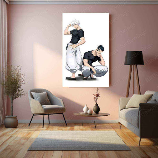 Satoru Gojo & Suguru Geto – Jujutsu Kaisen Metal Poster - TURTLEWINGS
