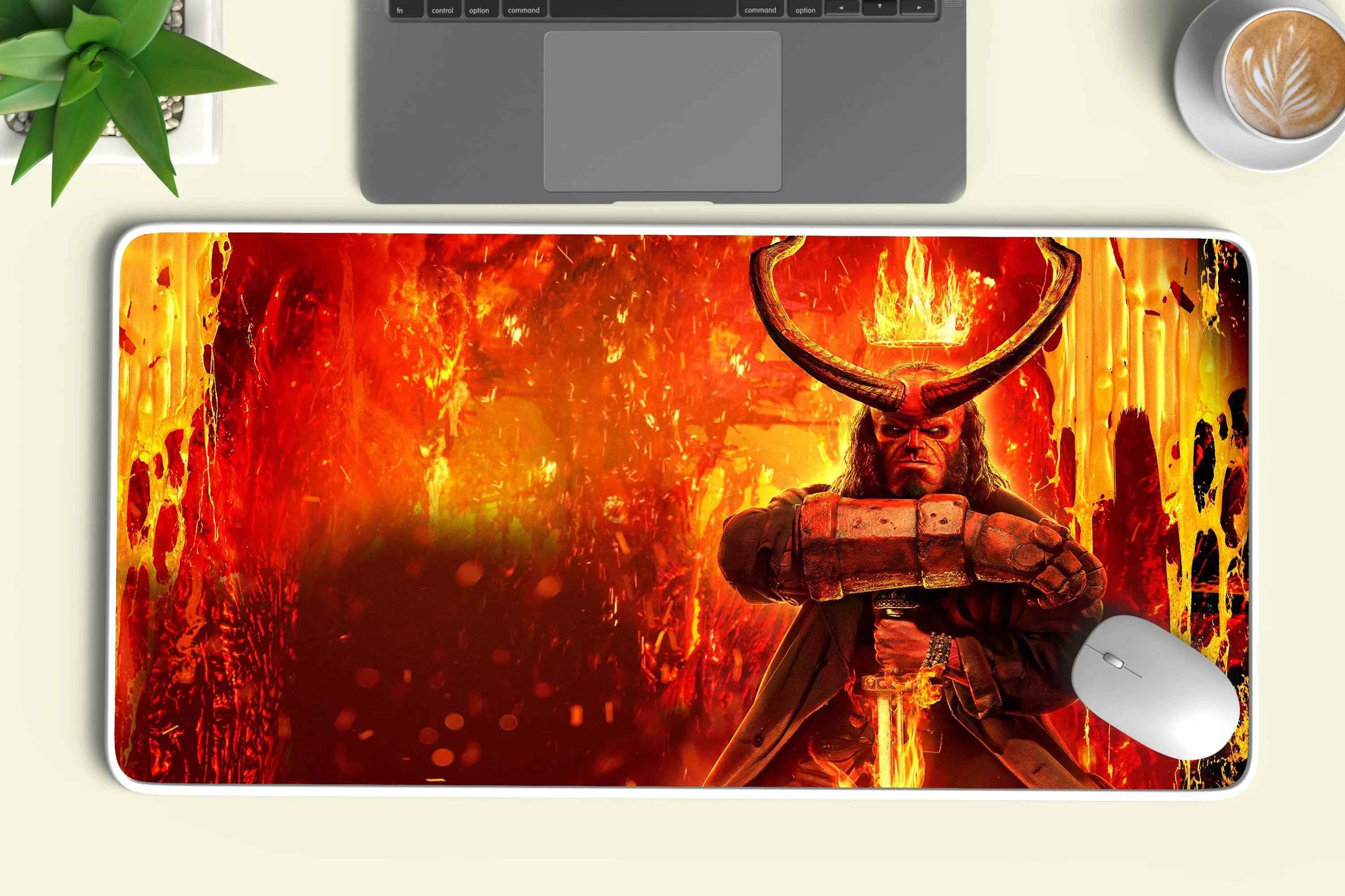 Hellboy movie characters deskmat – TURTLEWINGS