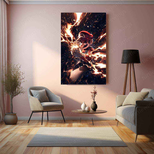 Mario Metal Poster – Iconic Super Mario Character Wall Art | Legendary ...