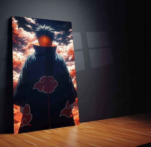 Obito Uchiha Metal Poster – The Shinobi Who Endured the Darkness (Copy ...