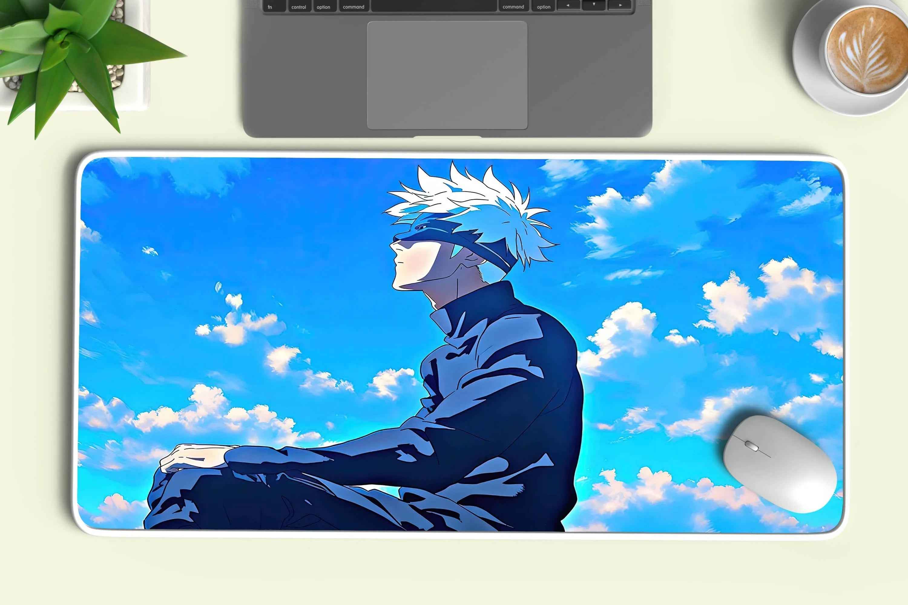saturo gojo jujutsu kaisen anime deskmat – TURTLEWINGS